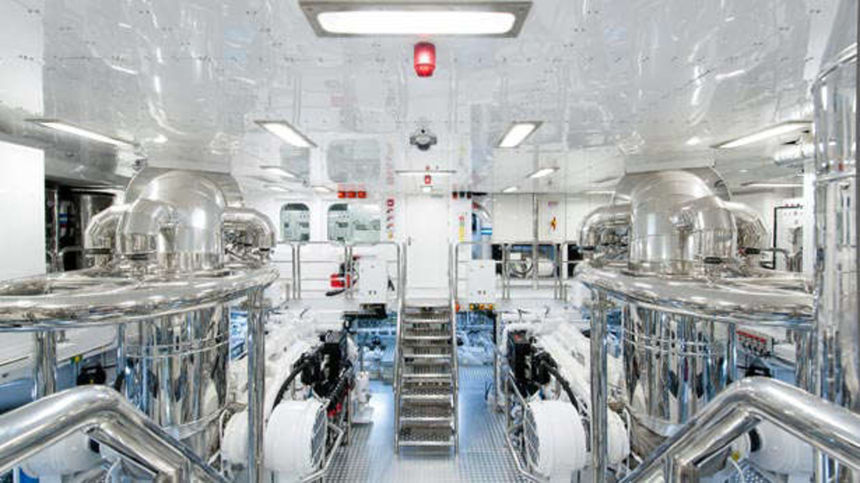 10 Gorgeous Superyachts’ Engine Rooms - Marine News - BoatShowAvenue.com