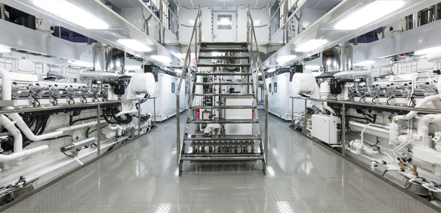 10 Gorgeous Superyachts’ Engine Rooms - Marine News - BoatShowAvenue.com